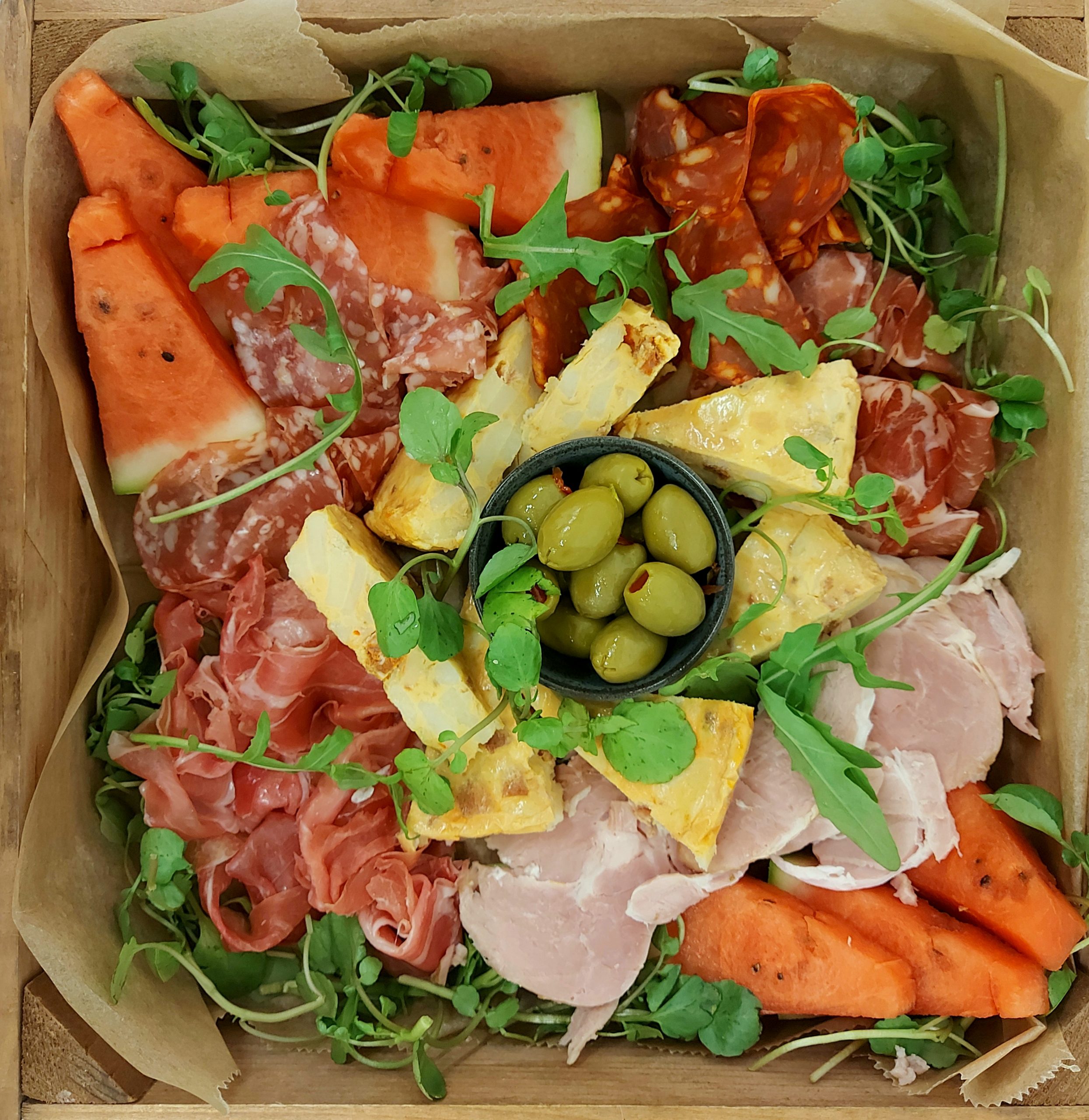 Manna Kitchen | Sharing Board: The Charcuterie Platter